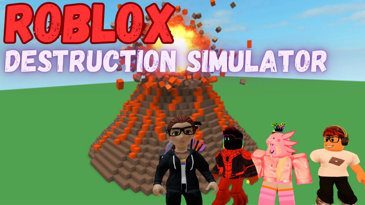 ROBLOX- Destruction Simulator **Starting at Level 20** MAMA and DADA ...