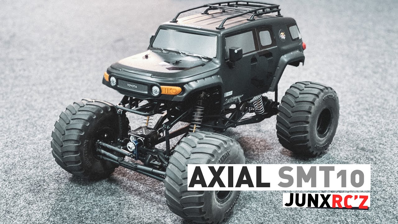 Axial SMT10 monster truck with sound module that emulates engine sounds ...