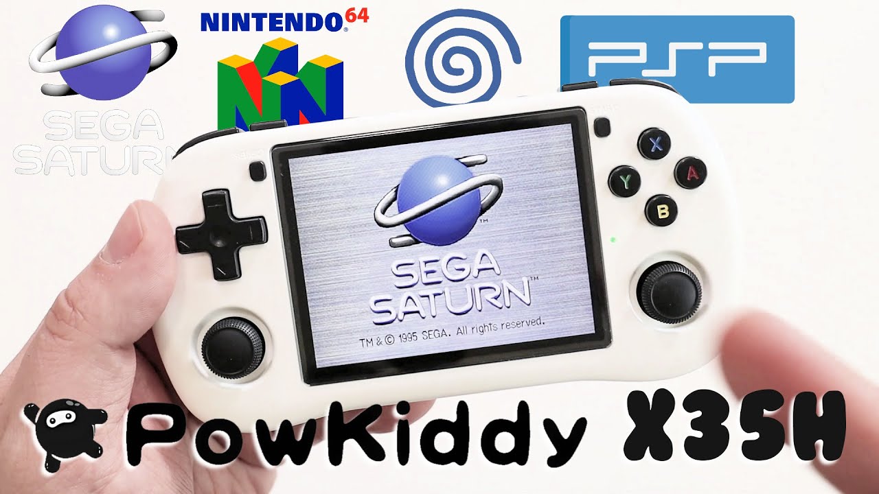 Powkiddy X35H : 60 euros la Saturn et la PSP ? 🤔 - YouTube
