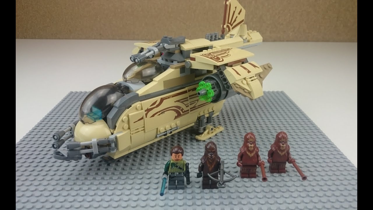 Lego - Star Wars - 75084 - Wookiee Gunship - Review Deutsch - YouTube