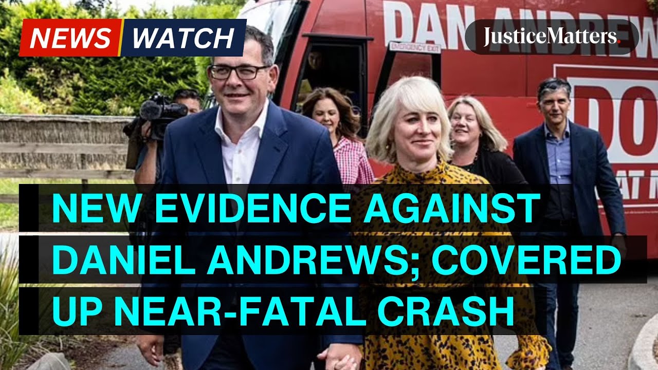 New evidence against Daniel Andrews; covered up near-fatal crash. - YouTube