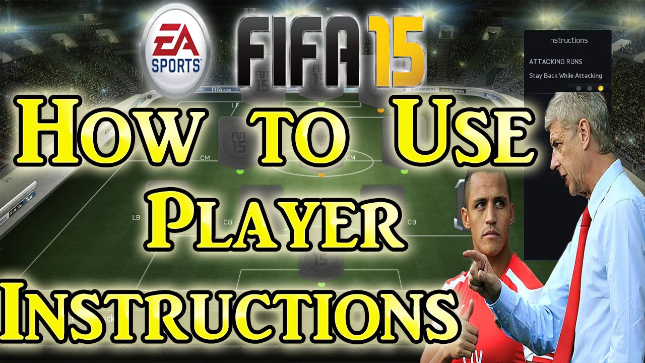 FIFA 15 How To Use Player Instructions - YouTube