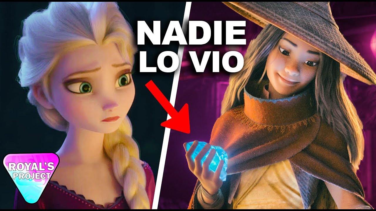 RAYA Y EL ULTIMO DRAGÓN y FROZEN ESTÁN CONECTADOS - YouTube