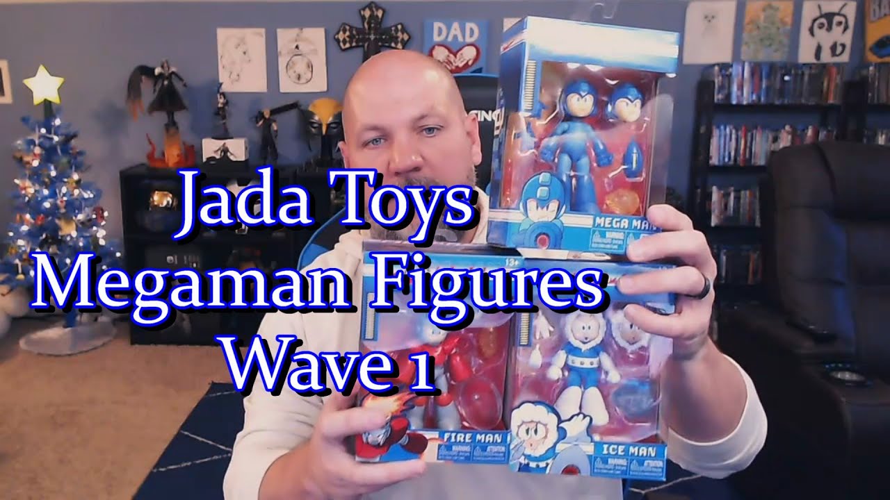 Checking out Wave 1 Mega Man Figures by Jada Toys - Mega Man, Heat Man ...