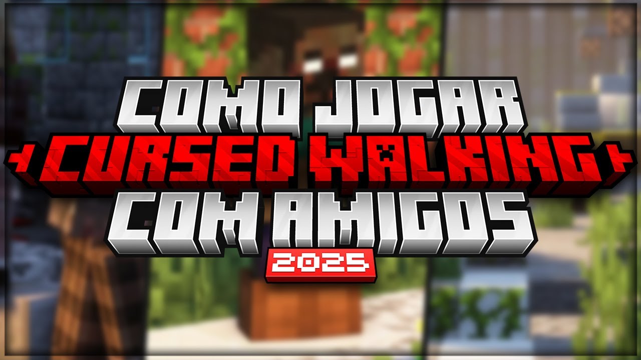 COMO JOGAR CURSED WALKING COM AMIGOS | MULTIPLAYER PASSO A PASSO 2025 - YouTube