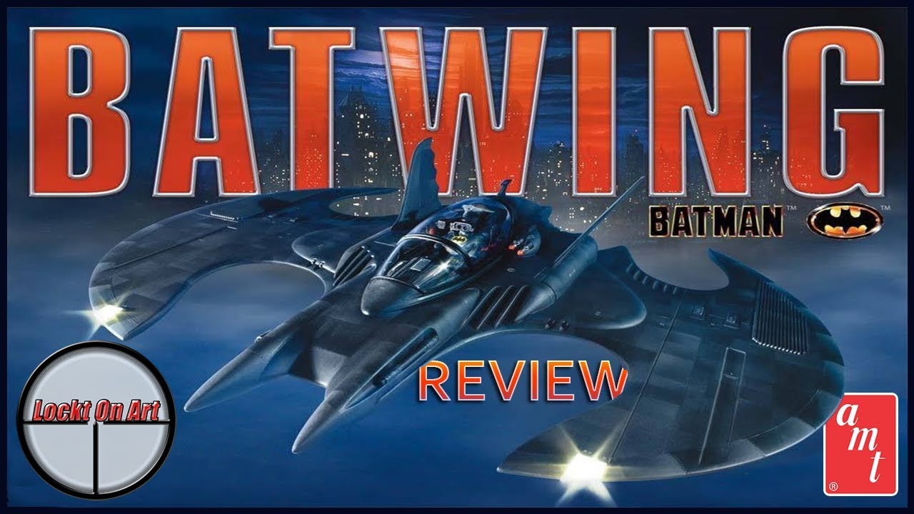 The Batwing. A model from the 1989 Batman movie by AMT - Review and ...