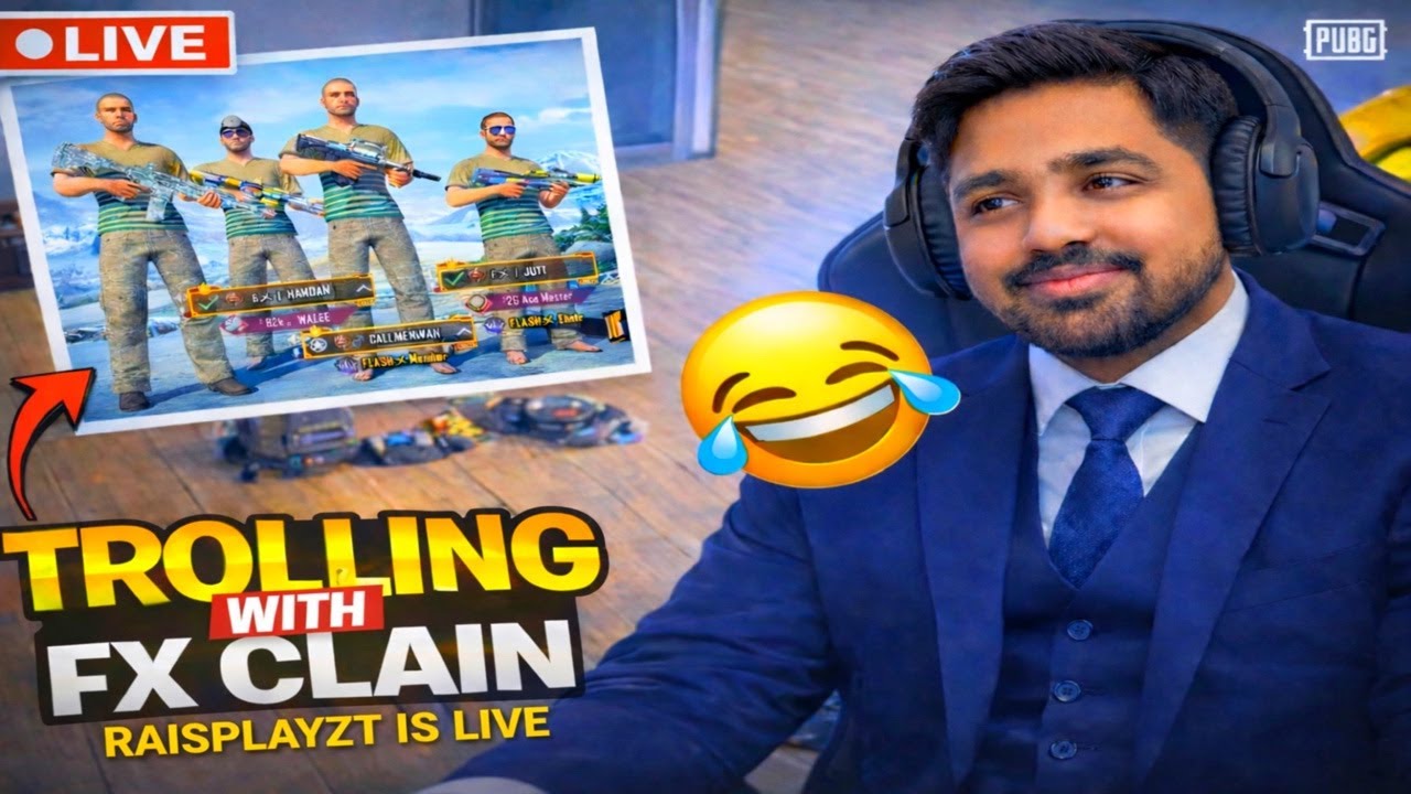 TROLLING WHOLE LOBBY WITH FX CLAIN || FUNNY GAMEPLAY LIVE - YouTube