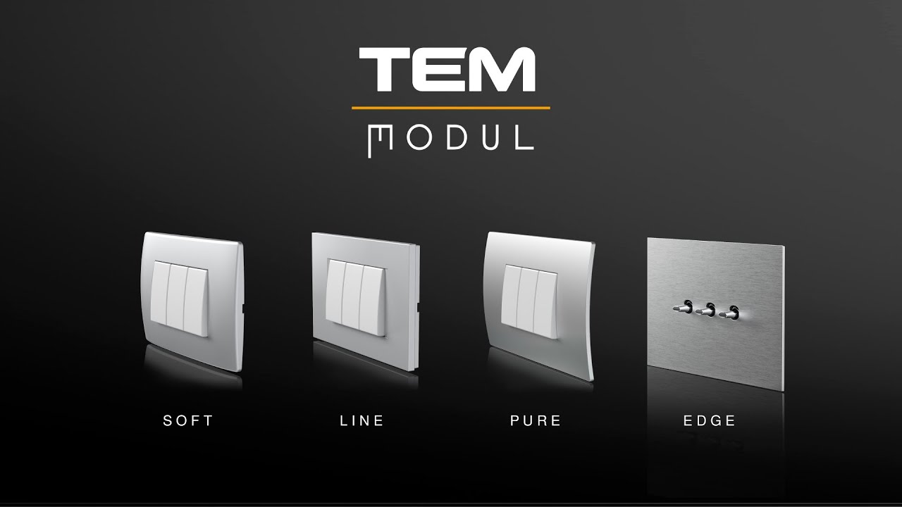 MODUL modularna stikala in vtičnice TEM (2023) - YouTube