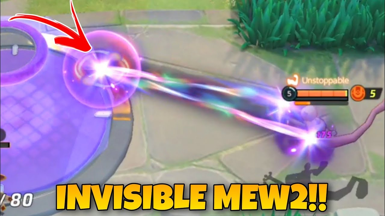 Mewtwo can learn Camouflage?!! Pokemon Unite weird bugs - YouTube