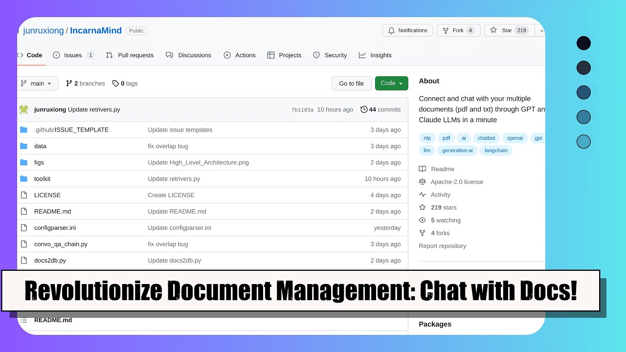 Revolutionize Document Management with IncarnaMind: Chat with Multiple Docs using LLMs! - YouTube