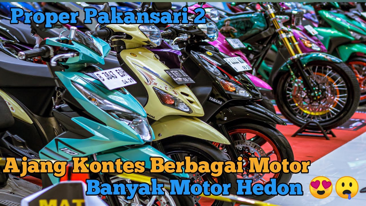 PROPER PAKANSARI 2 KONTES MOTOR HEDON-HEDON I MOTOVLOG INDONESIA - YouTube