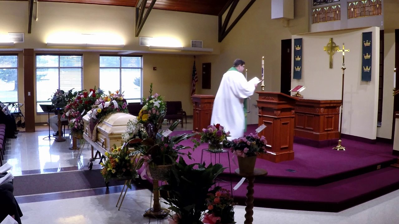 Beth Anderson Funeral - YouTube