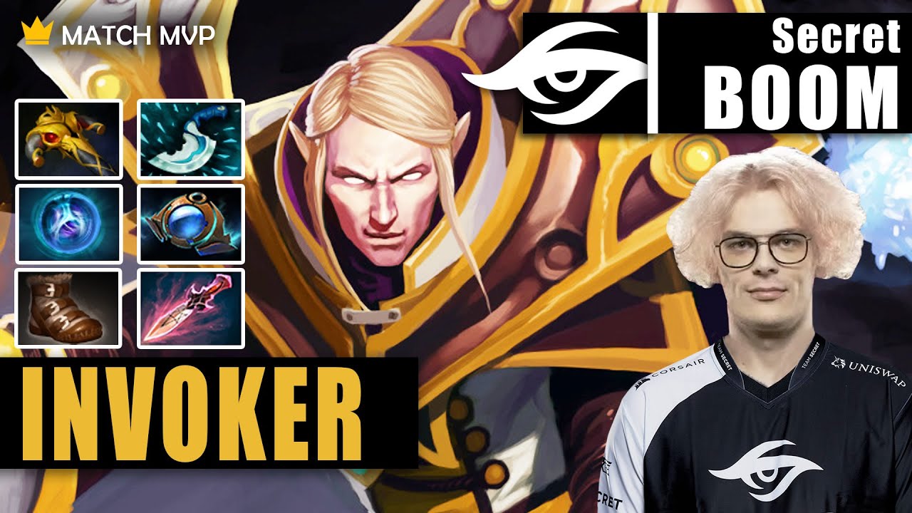 Invoker Mid | Secret.BOOM | INSANE FAST HAND COMBO 18 KILLS NO MERCY ...