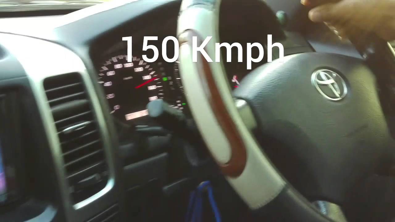 TOYOTA PRADO ACCELERATION PART 1 (V6 3.4L) - YouTube