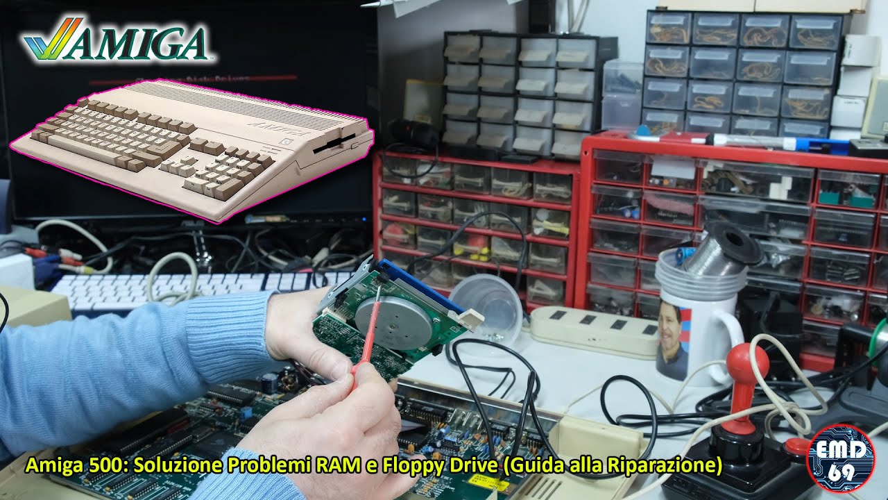 Amiga 500: Soluzione Problemi RAM e Floppy Drive (Guida alla ...