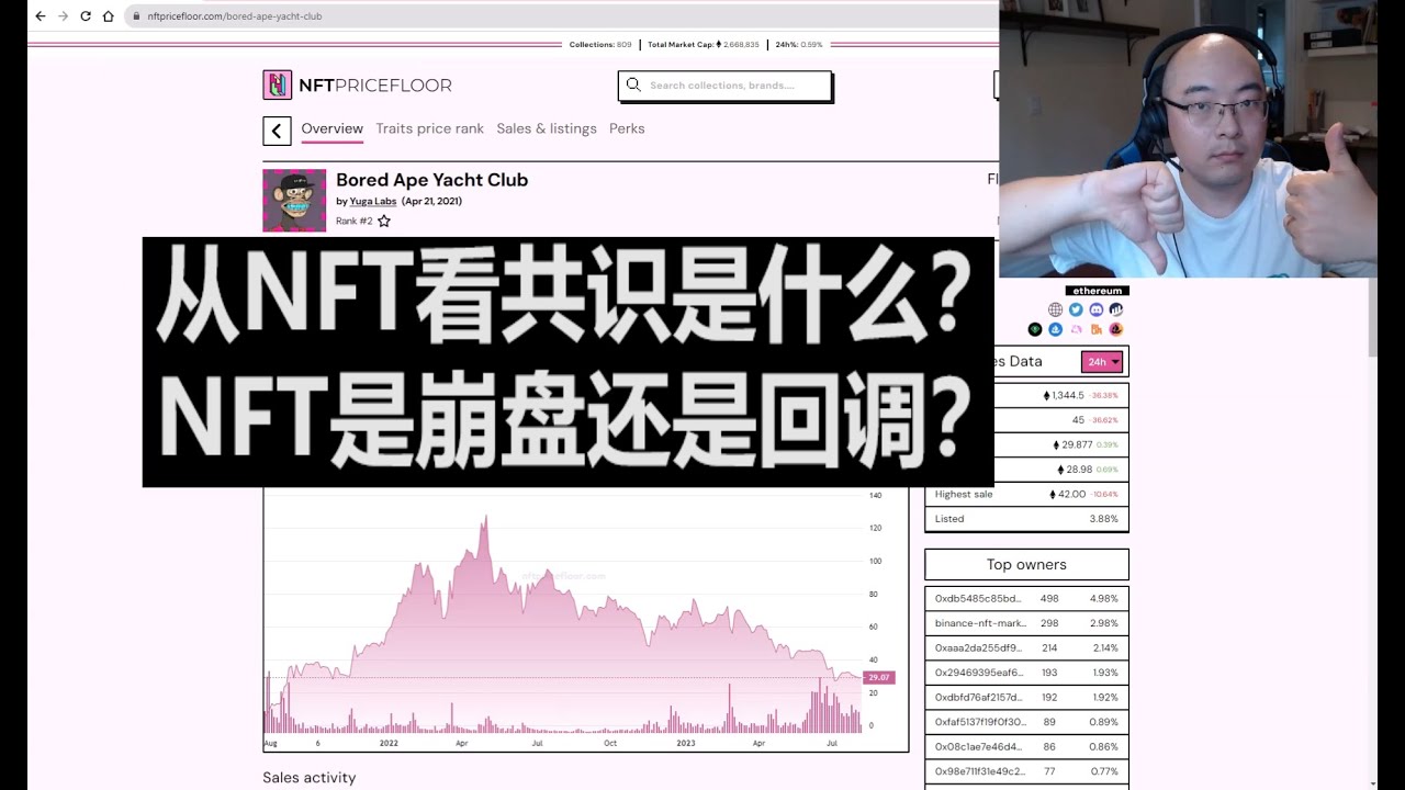 NFT价值共识 | NFT是崩盘还是回调 | 从NFT讲共识 | 重录NFT | @Ben the VC - YouTube