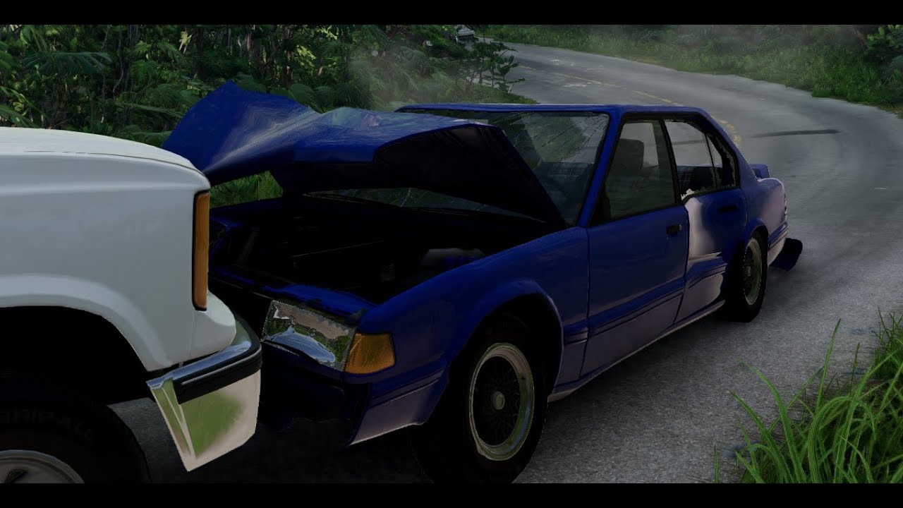 Crazy car driver.BwamNG drive realistic #97 - YouTube