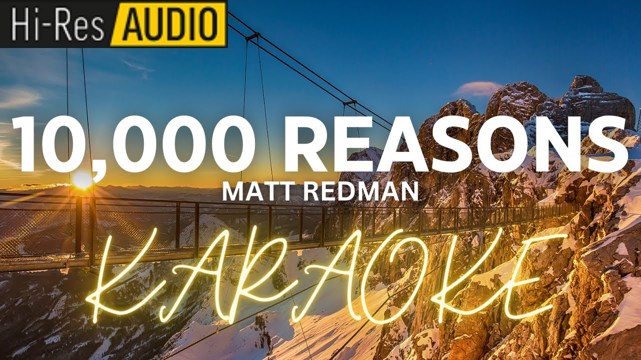 10,000 Reasons-Matt Redman Karaoke | Minus-One | Instrumental - YouTube