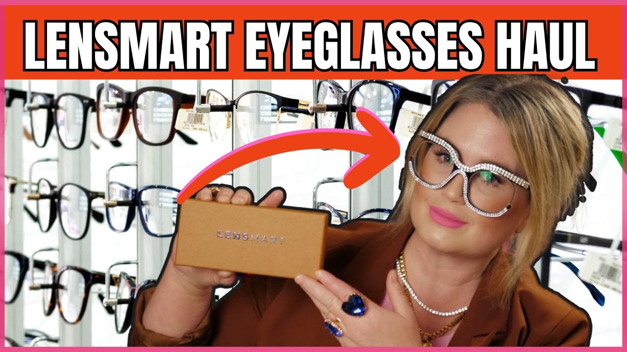 LENSMART EYEGLASSES TRY ON AND REVIEW 👓🌟| GREAT PRICES AND SO MANY ...