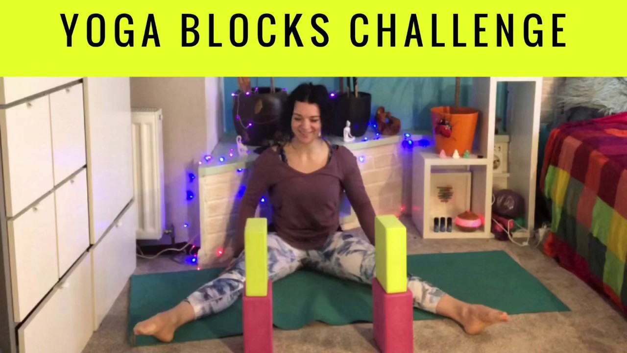 Yoga Blocks Challenge - YouTube