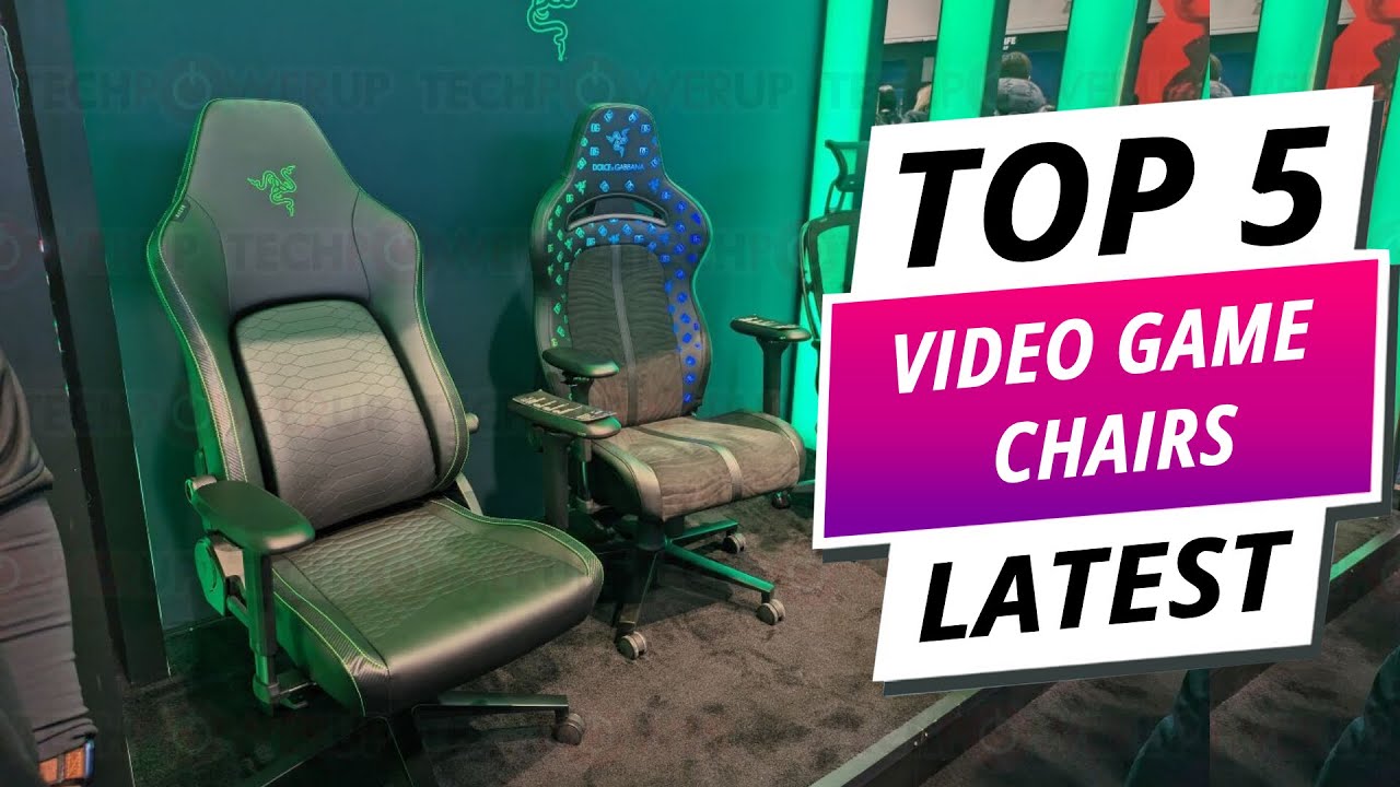 Game in Comfort and Style: Top 5 Best Video Game Chairs For 2025 - YouTube