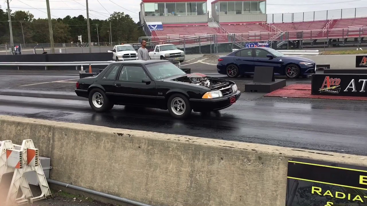 Big Block Chevy Foxbody HITS THE 8’s !!!! - YouTube