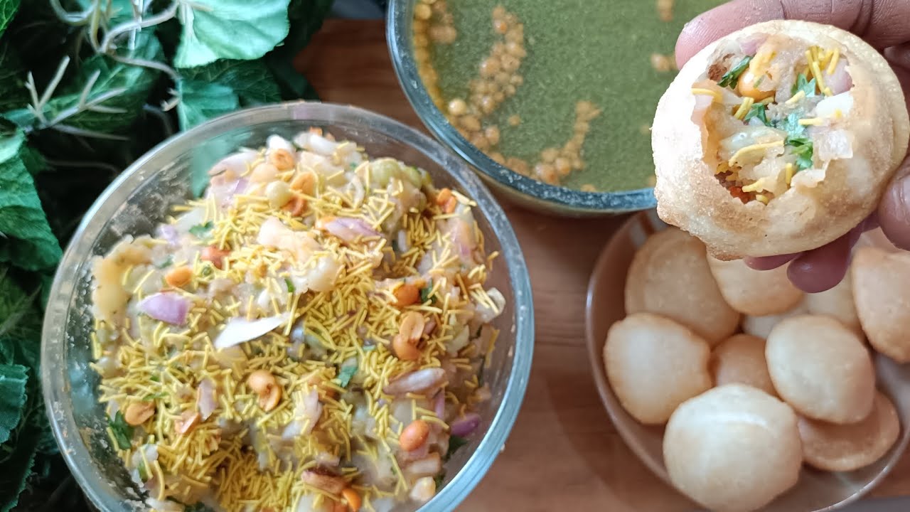 Street style pani puri recipe in home 😋|golgappe recipe |chatpata ...