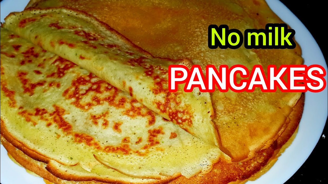 Easy no milk pancakes + extra pancake tips || Metrean's Easy ...