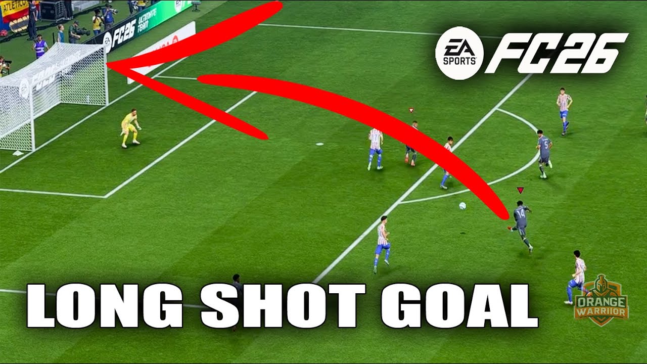 EAFC26 LONG SHOT TUTORIAL - NEW SHOOTING TECHNIQUE TO SCORE GOALS FROM ...