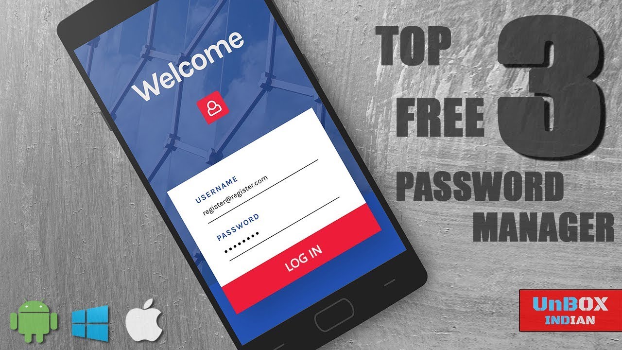 Top 3 Free Password Manager - YouTube