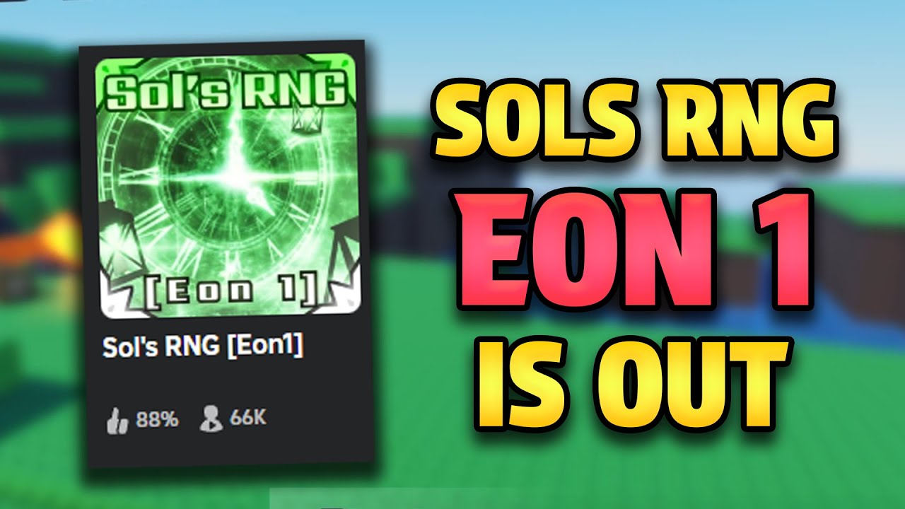 EON 1 IS OUT! NEW 1.2B AURA + MORE!! Sol's RNG [EON 1] - YouTube