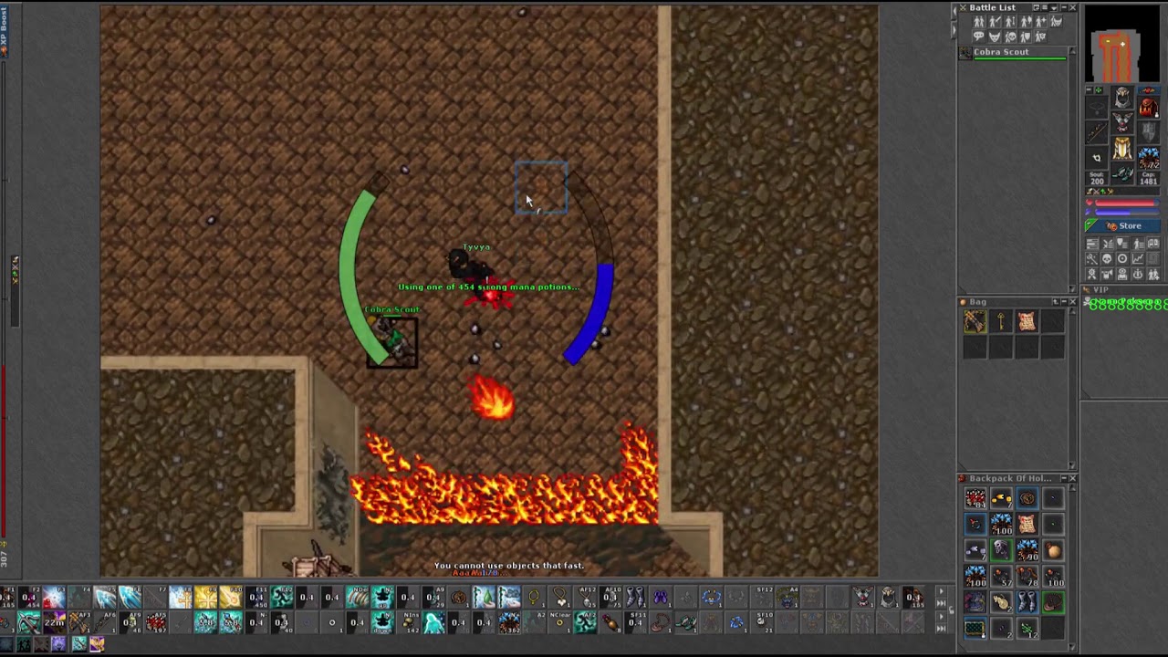 Acceso a cobra tibia solo. - YouTube