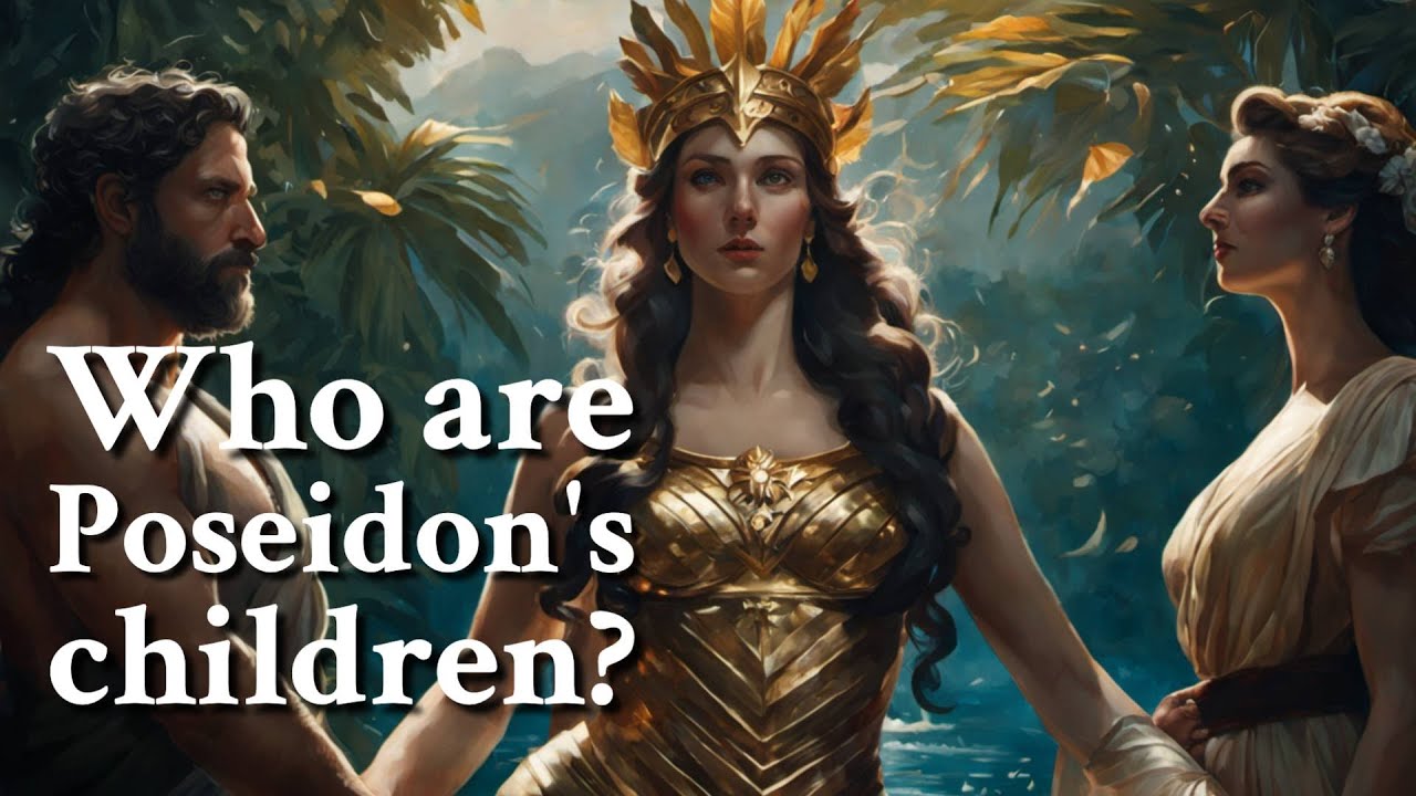 Who are Poseidon's children? Greek Mythology Story - YouTube