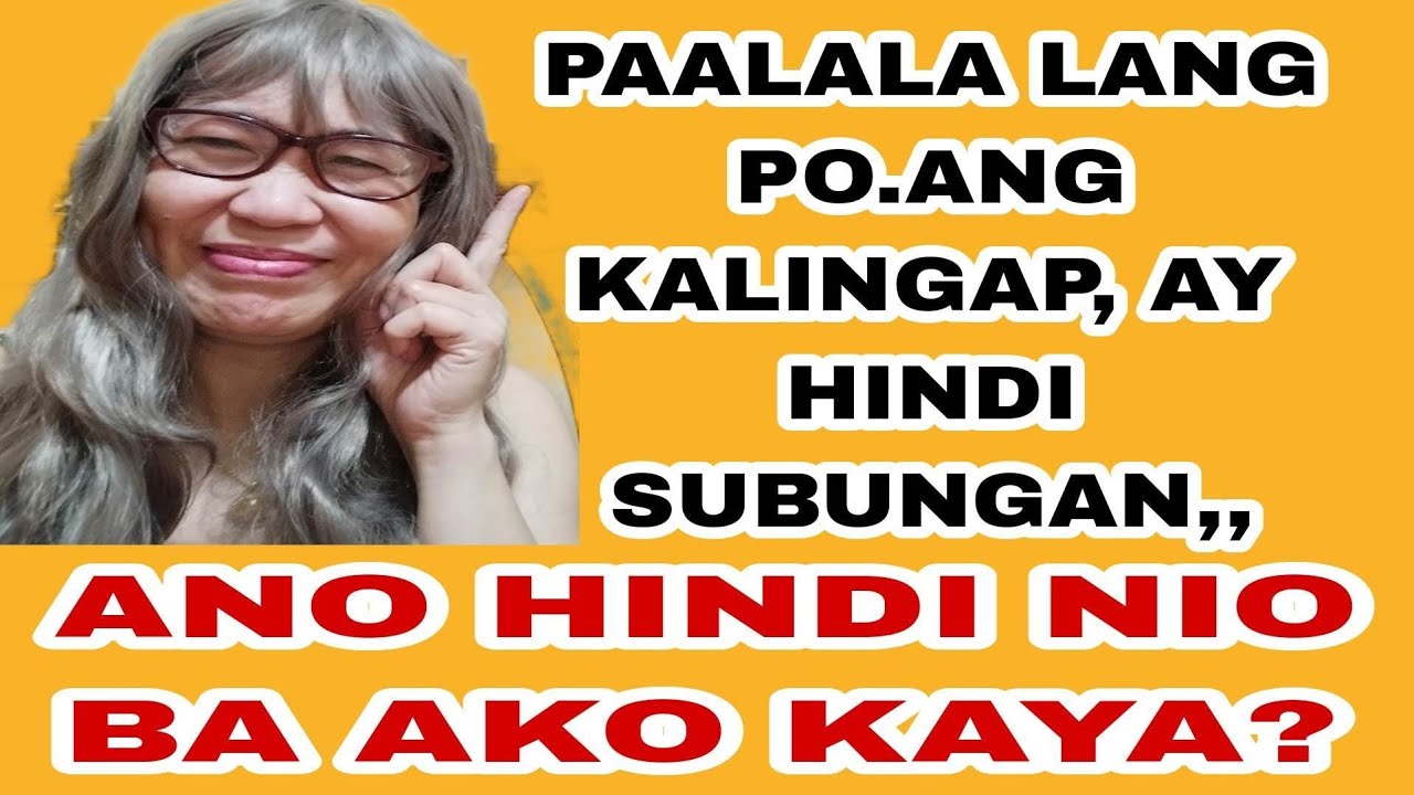 KAYA PA BA!! MANIGAS KAYO?@AteGloOfficial @valsantosmatubang541 ...