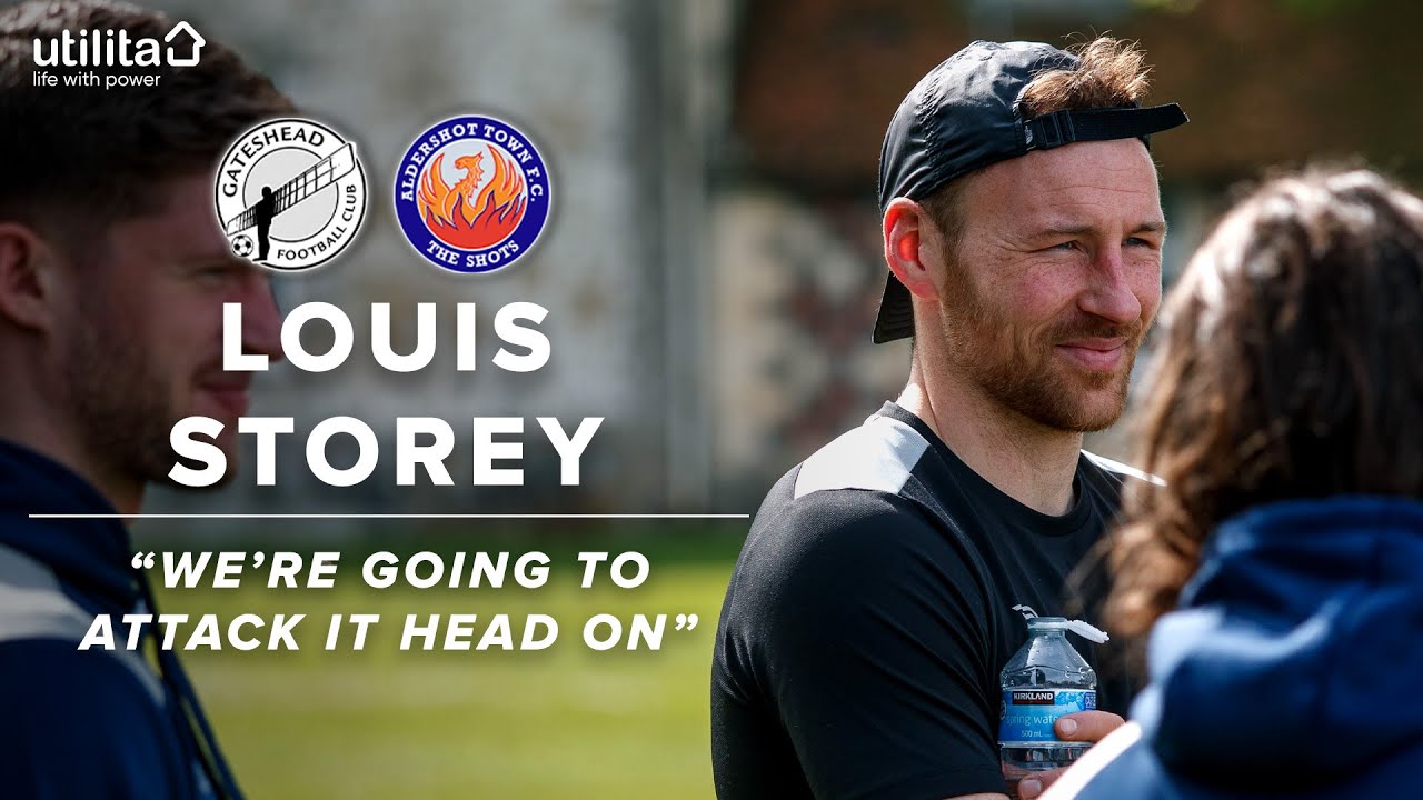 "We're going to attack it" 😤 | Louis Storey pre-Aldershot Town (H ...