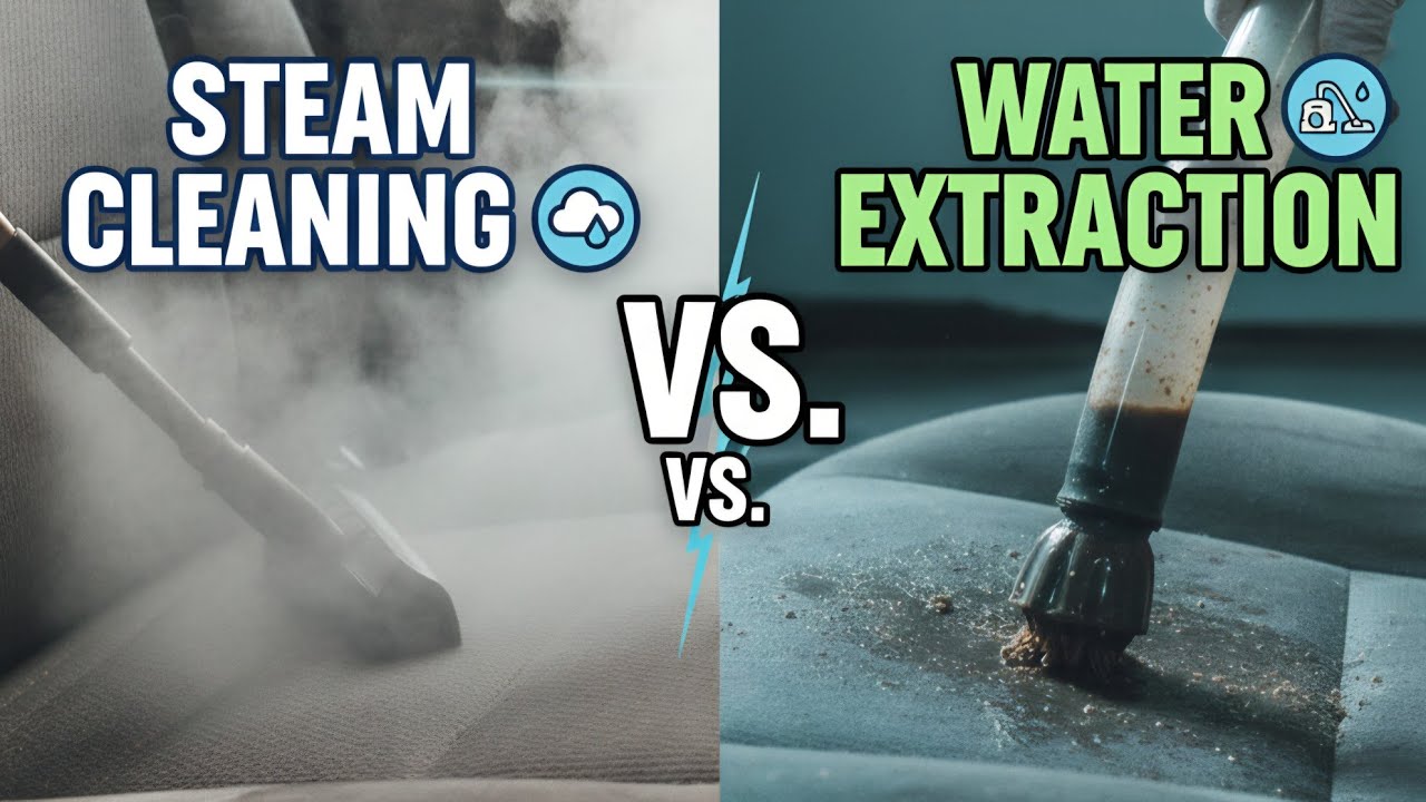 Steam Cleaning vs. Water Extraction: Which is Better for Car Interiors ...