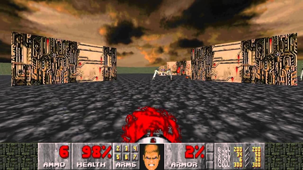 Doom 2 (Early Version) - Map07: Dead Simple - YouTube