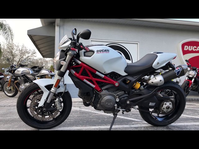 Ducati Monster 796 White
