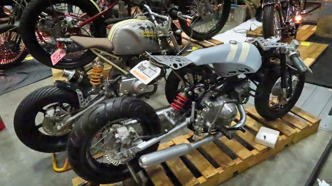 HONDA GORILLA & MINI Bike by GARAGE IWAZAKI - YouTube
