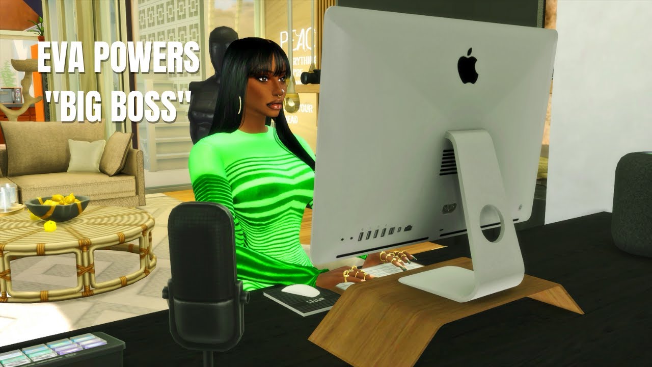 Eva Powers "Big Boss" | Sims 4 Machinima Black | Sims 4 Story | Sims 4 ...