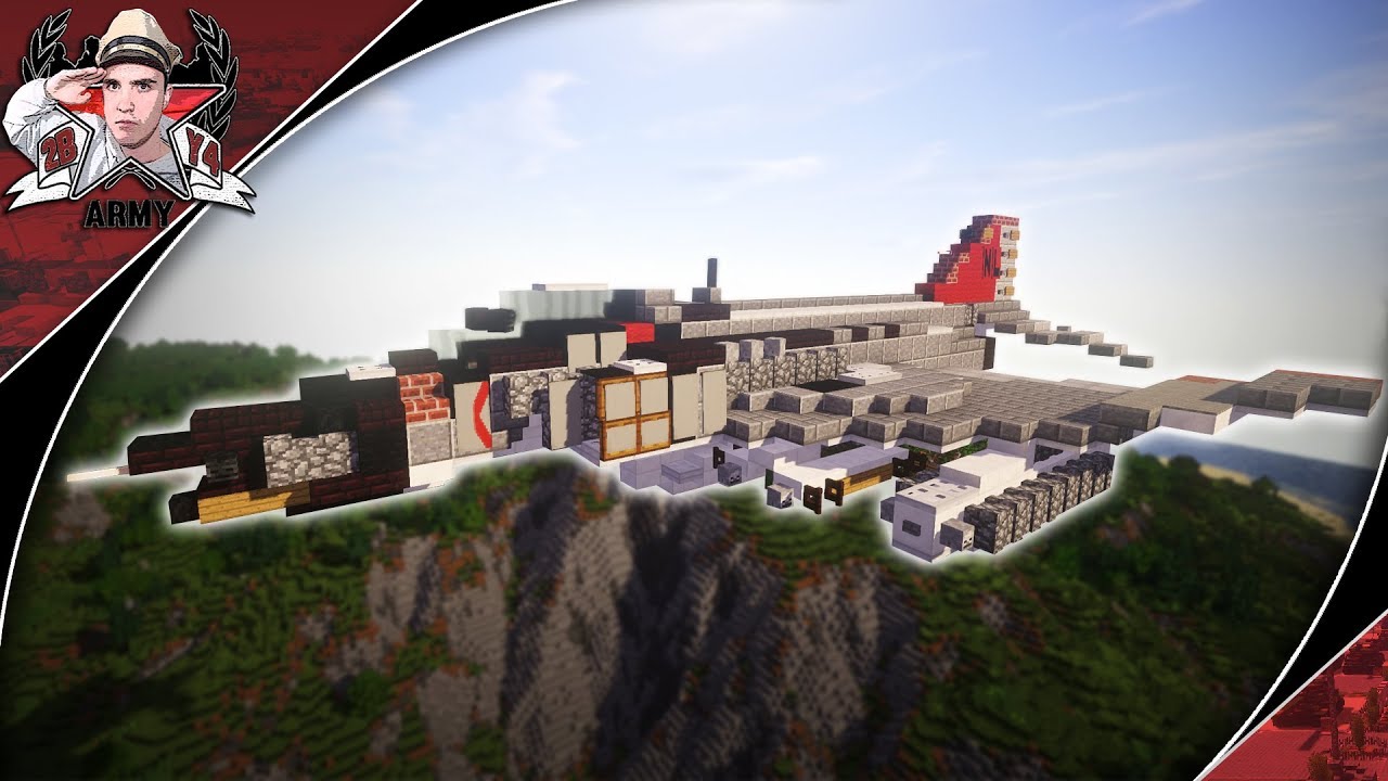 Minecraft: Cold War F-4E Phantom II | Fighter-Bomber Tutorial (In ...