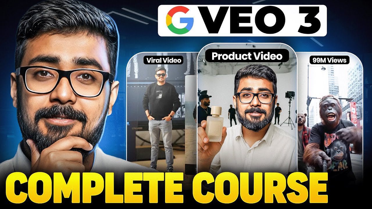 How To Create AI Videos Using Google VEO 3 | Google VEO 3 Master Class - YouTube
