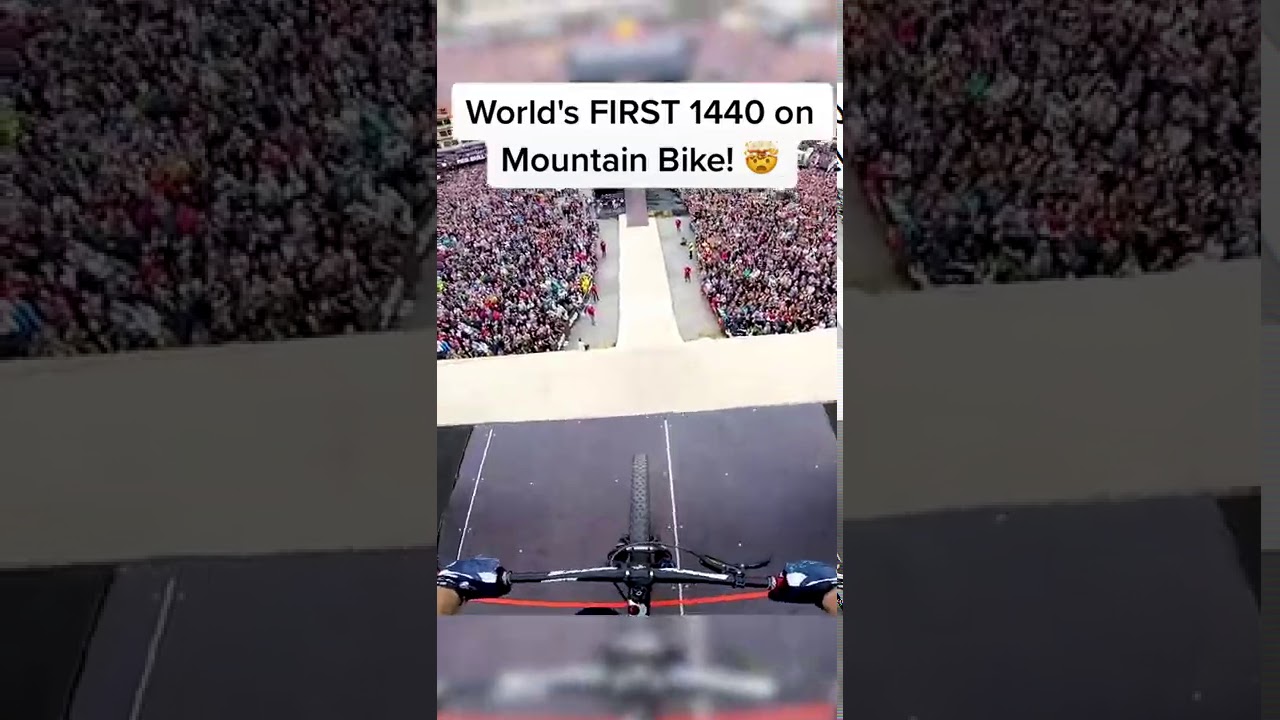 😍 World's FIRST 1440 on a MTB! 🤯🏆 - YouTube