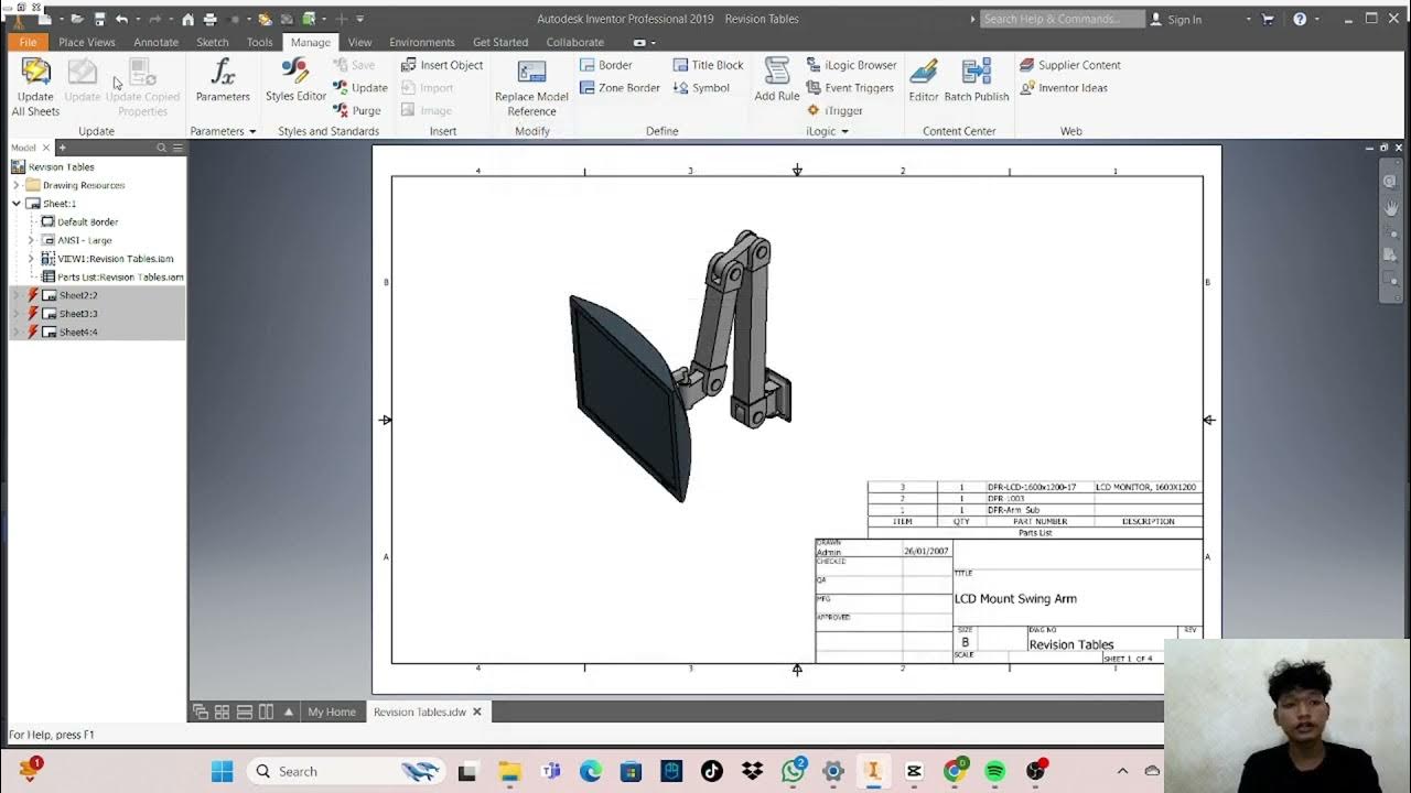 tugas CAD/CAM 8 part 2 - YouTube