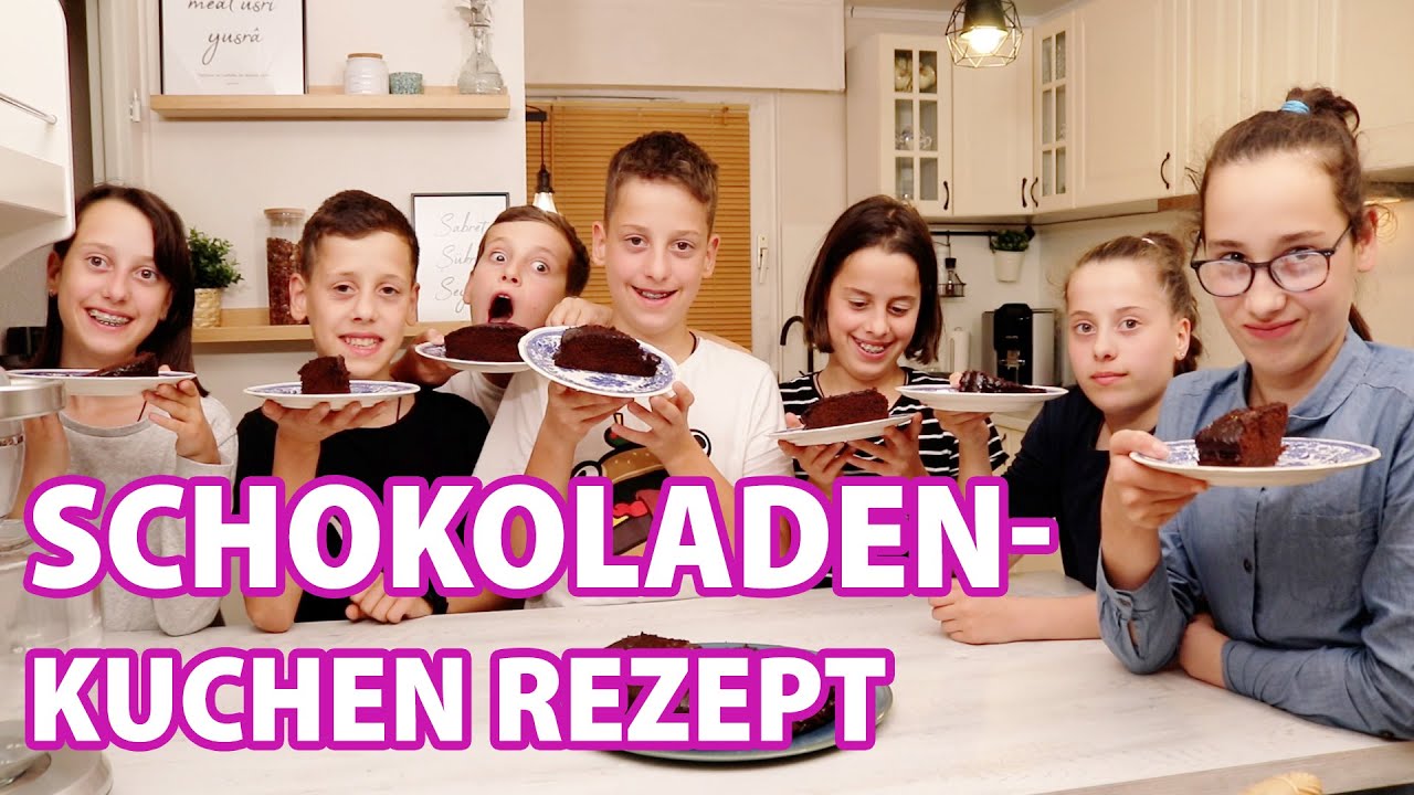Meine Kinder Backen alleine einen saftigen Schoko-Kuchen | Roksanas ...