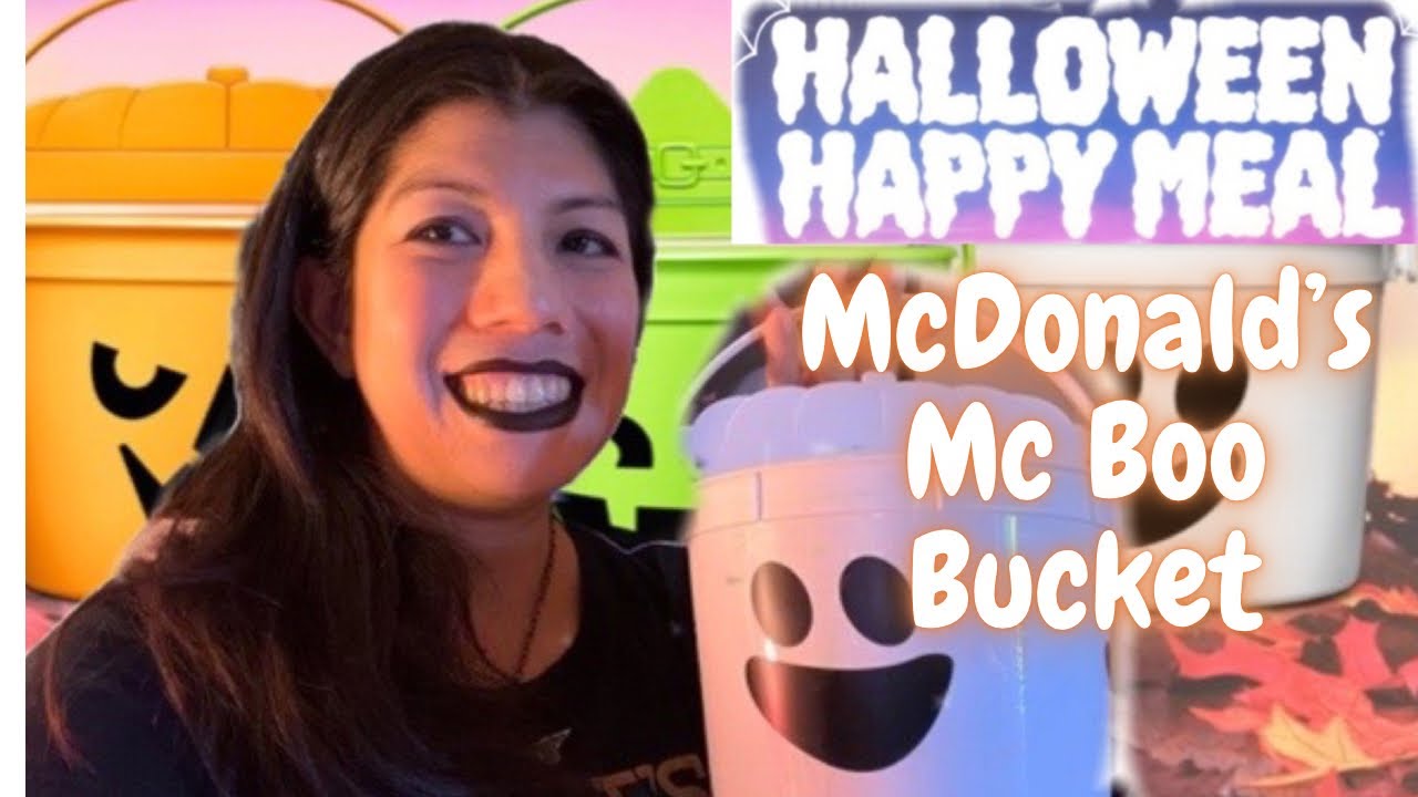 Mc boo buckets Happy meals 2022/ McDonald's / Halloween - YouTube