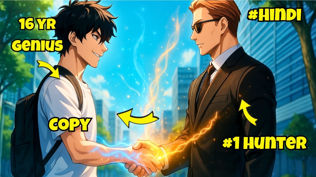 ( 𝙃𝙄𝙉𝘿𝙄 ) He Copies Everyone’s Powers 😱⚡ | Manhwa Recap | Your Talent ...