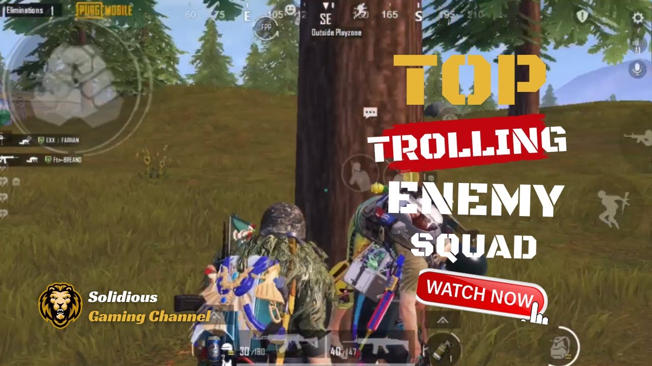 Trolling Enemies Pubg Mobile - YouTube
