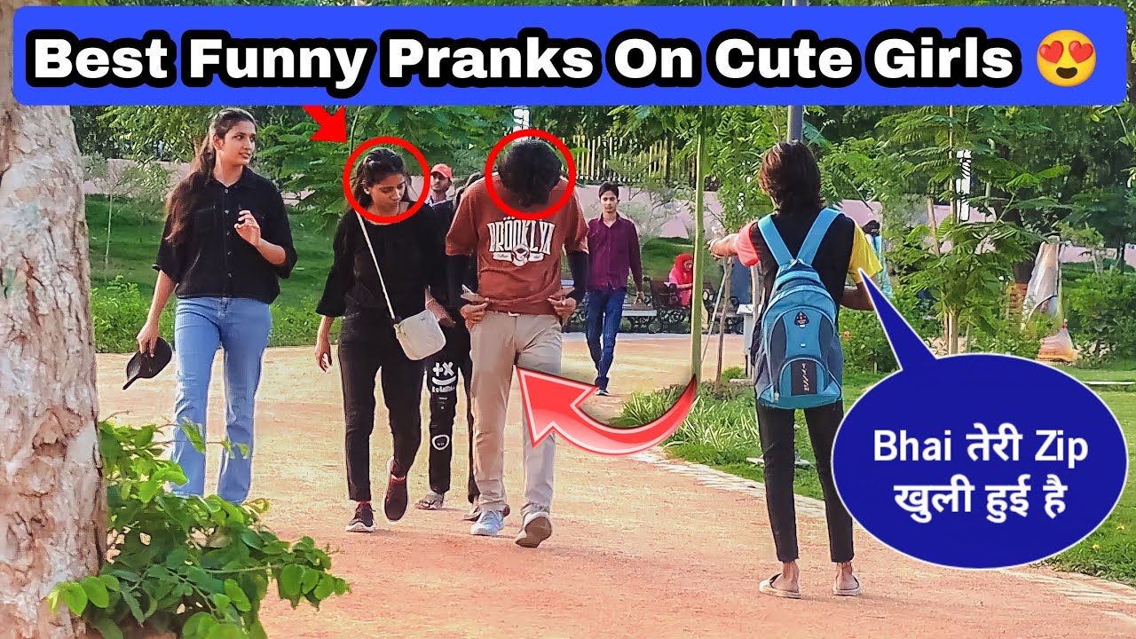 Best Funny and Confusing Prank On Cute Girls 😍|| Epic Reaction || Prank ...