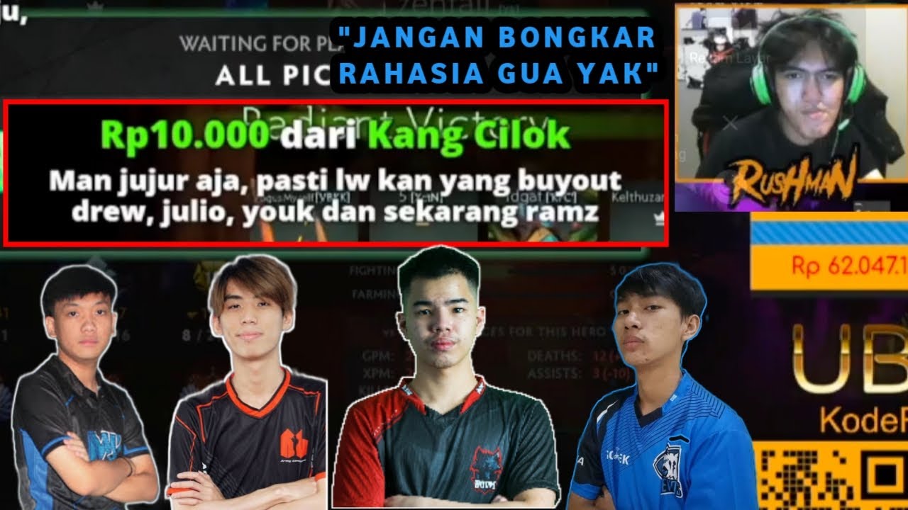 TERNYATA INI RAHASIA RUSMAN ? TERBONGKAR SUDAH WKWK XD | Rusman Dota 2 ...